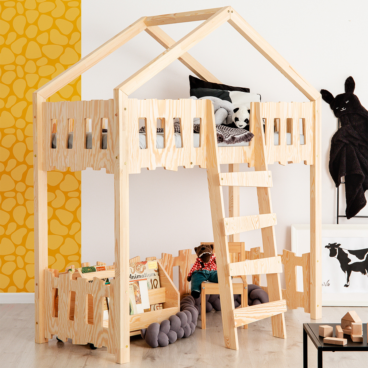 Deco Chambre Bebe Garcon Gifi Cabane Bois Cabane Enfant Cabane
