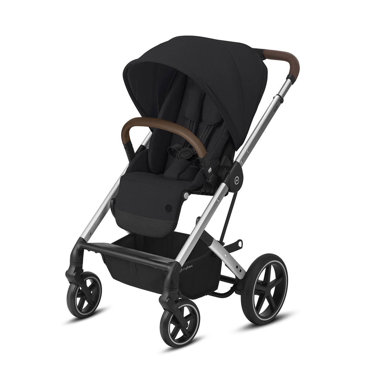 Poussette Buggy Cybex Balios S Lux - Silver Deep Black - Poussette ...