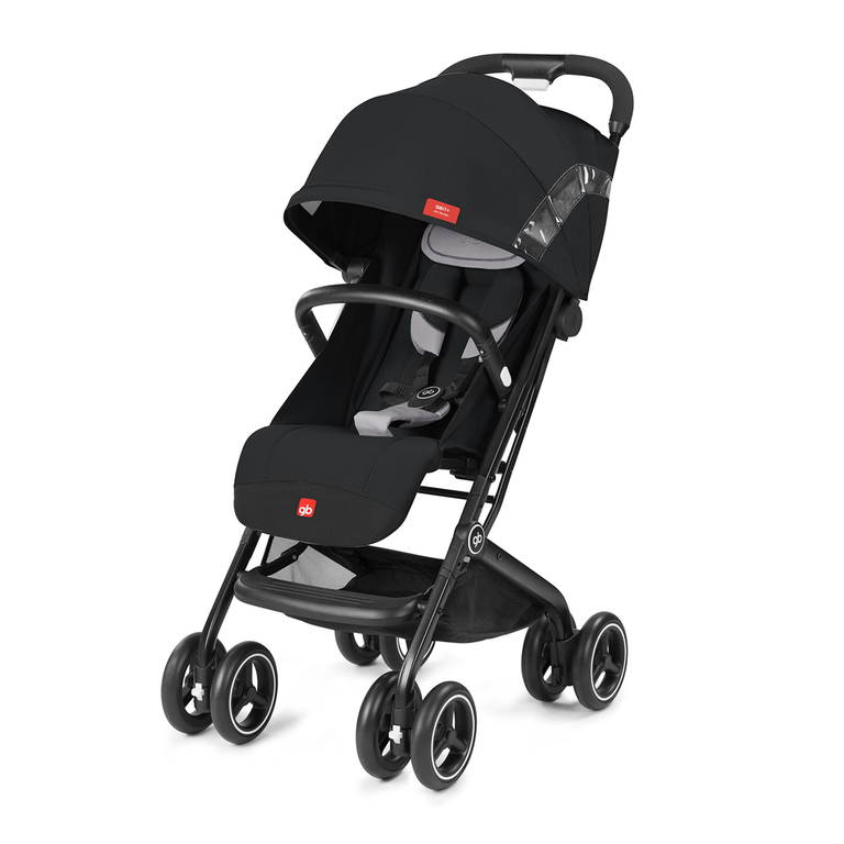 Poussette Buggy Gb Qbit Plus All Terrain Velvet Black - Black ...