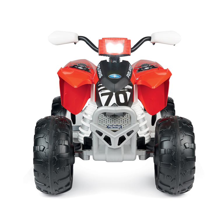 Quad Peg Perego 12 Volts - Polaris Outlaw Rouge - Véhicule enfant ...