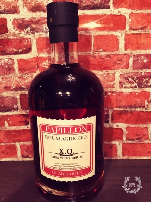 RHUM PAPILLON XO Distillerie Montebello Gaudeloupe 70cl 43° - RHUM ...