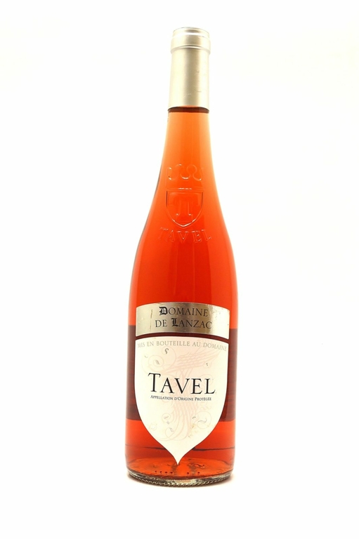TAVEL ROSE DOMAINE DE LANZAC 2018 75cl 12,5° à 8€ - VINS ROSES - valdor74