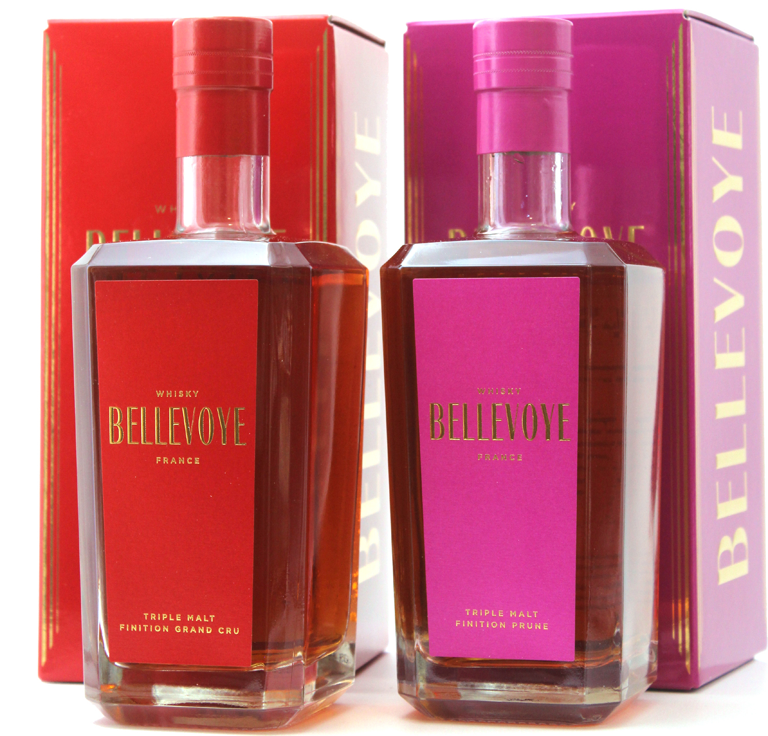 Collection Whisky Bellevoye Rouge et Prune - 70cl - Stephconti