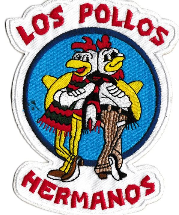 Breaking bad ecusson Los pollos Hermanos - Séries télé/Breaking Bad ...