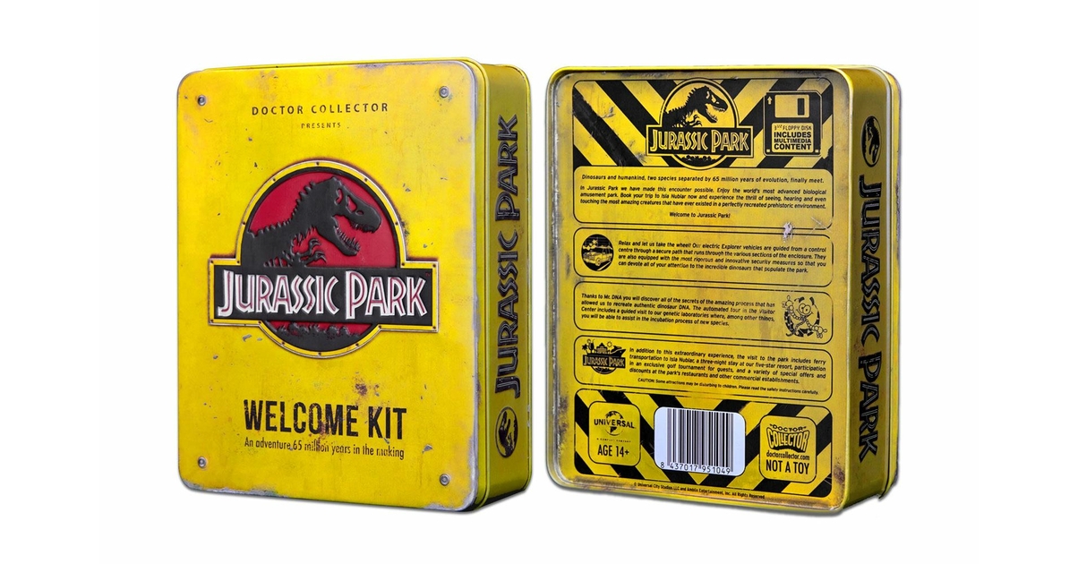 Jurassic Park kit de bienvenue edition collector - fan-corner