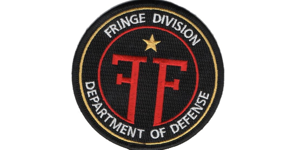 Ecusson fringe symbole division fringe univers parallele - Ecussons ...