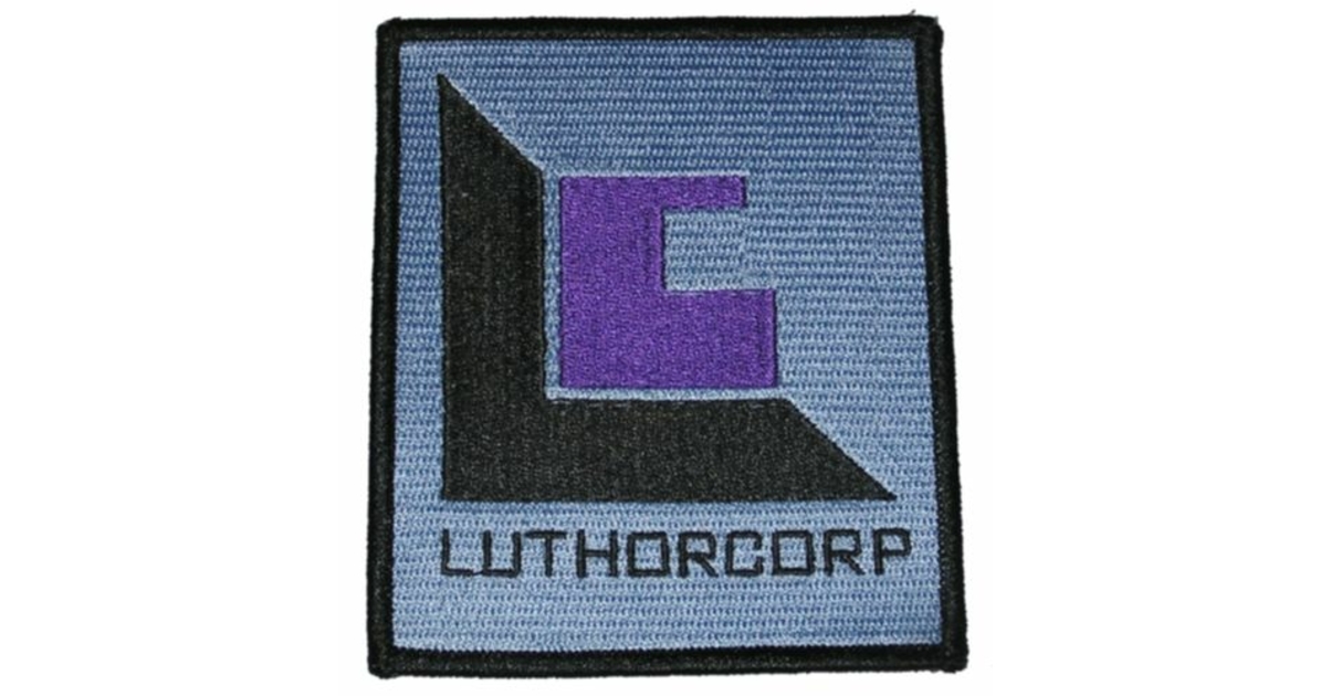 Ecusson logo de la Luthorp de Lex Luthor - Smallville - Fancorner