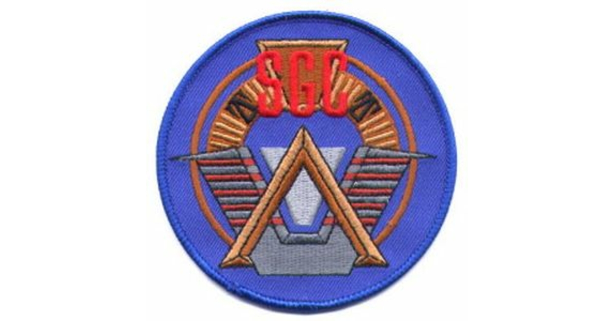 Ecusson logo du SGC vu dans Stargate Sg1 - Fan-corner