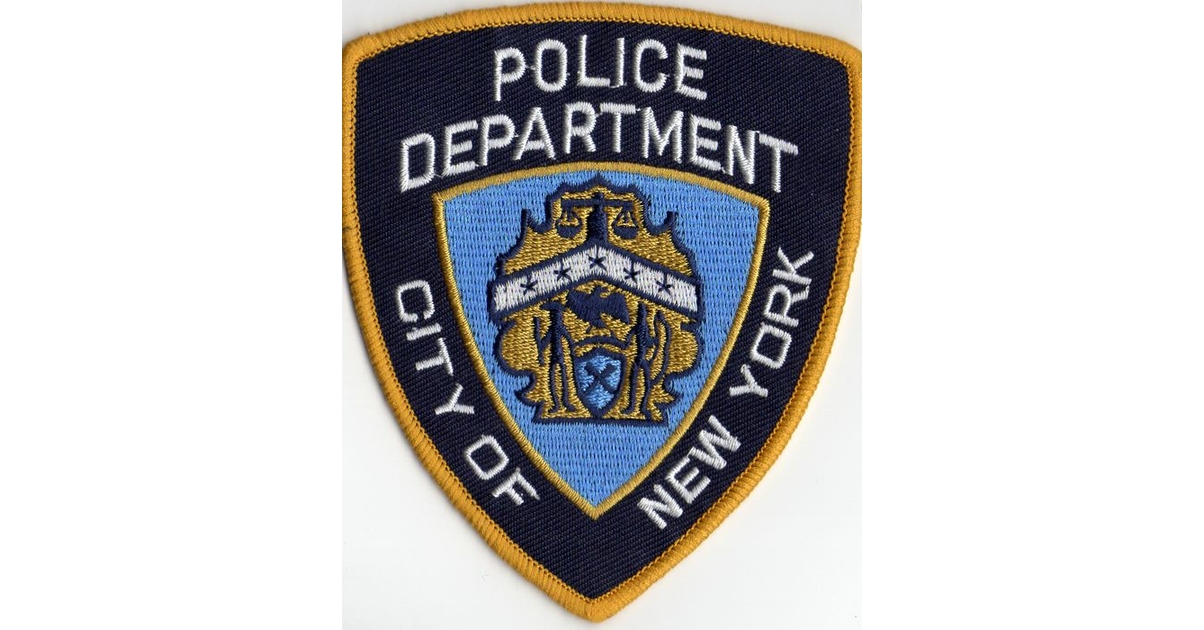 Lot de 2 ecussons de la police de New York-Cosplay-Fancorner