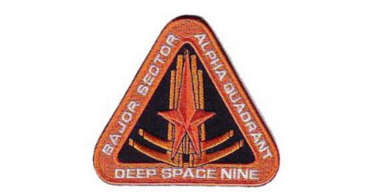 Ecusson Star trek DS9 Bajor Sector - Séries télé/Star Trek - fan-corner