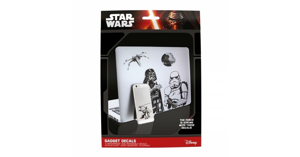 Lot de 17 autocollants officiels Star Wars -Cinéma-Fancorner