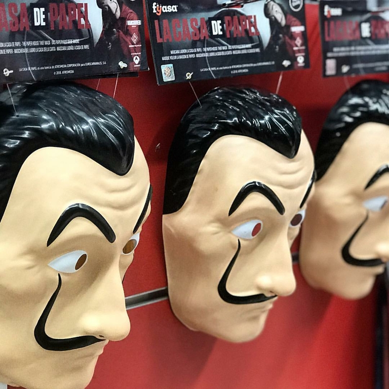 Casa De Papel Masques