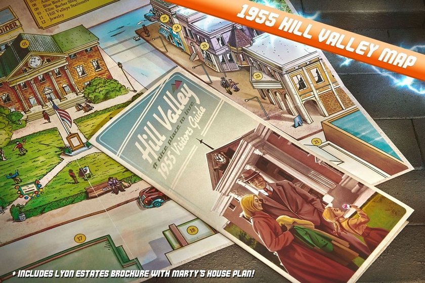 Kit retour vers le futur Time Travel edition plutonium -Fancorner