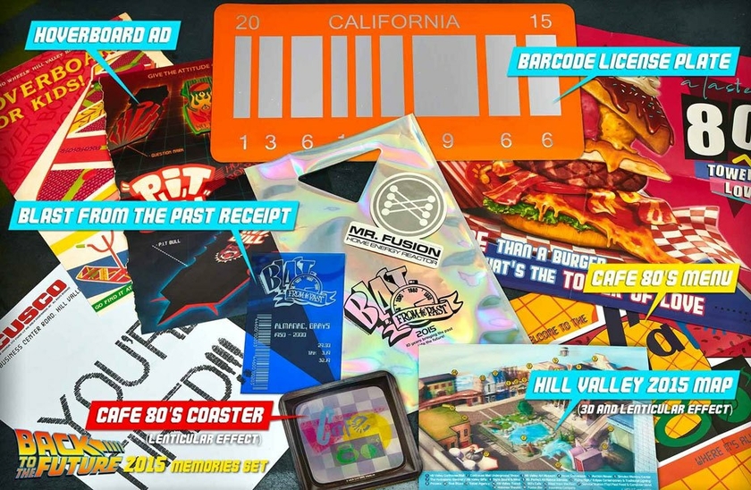 Kit retour vers le futur Time Travel edition plutonium -Fancorner