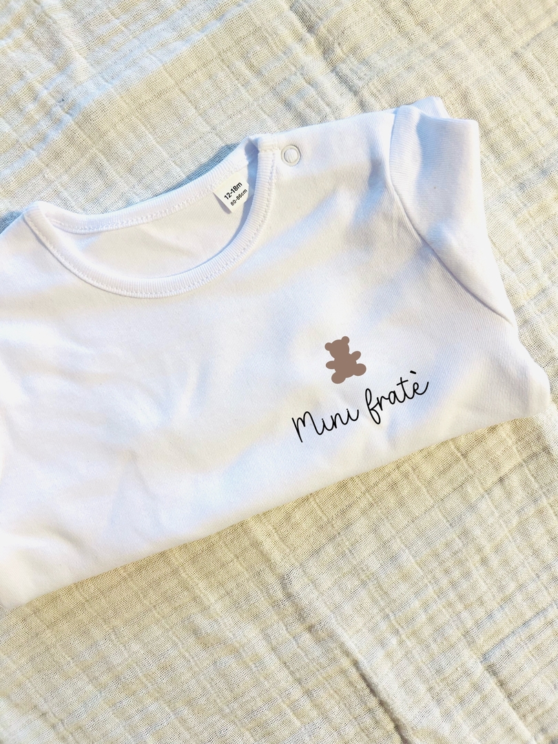 BODY À PERSONNALISER - BEBE/BAMBINU/BODIES - mi-piace