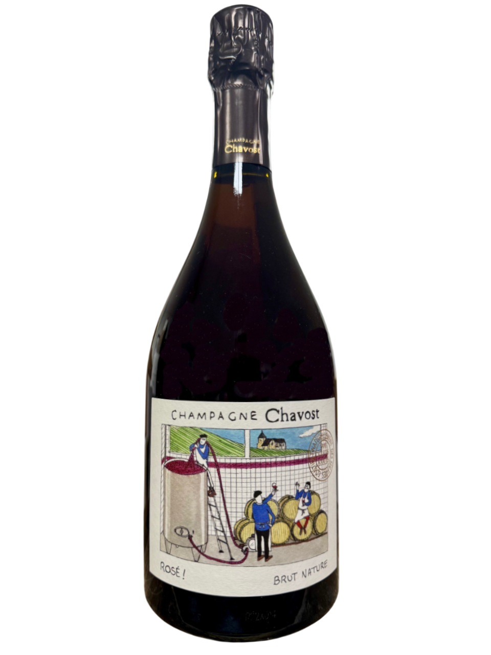Champagne Chavost - Rosé ! - Brut nature