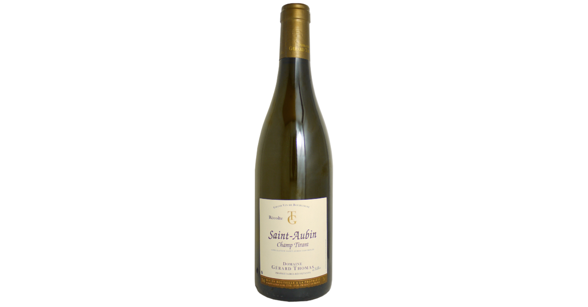 Saint-Aubin Champs Tirant - Blanc - 2022- Domaine Gérard Thomas