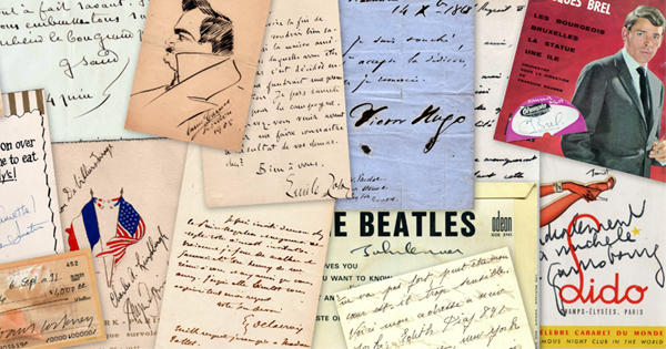 Autographes.com - Vente d'autographes, lettres et manuscrits