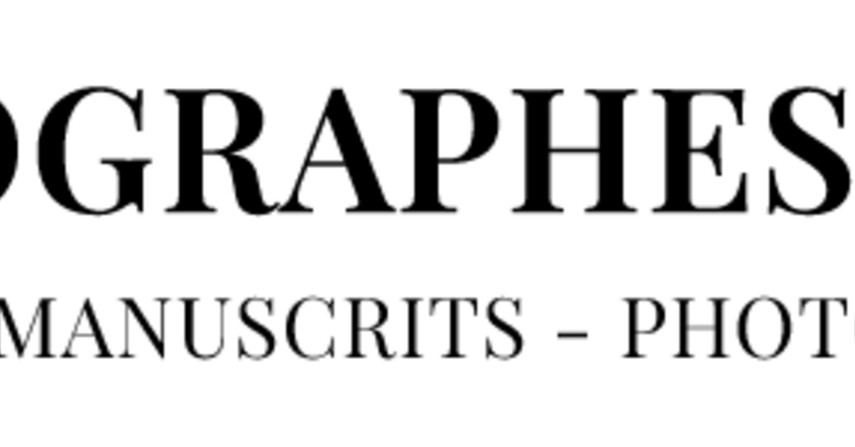 Autographes Photographie - Photographes Célèbres - Autographes.com