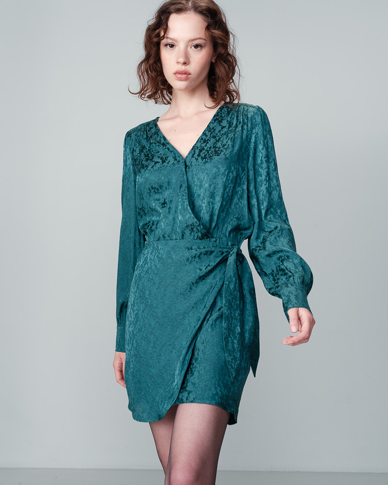Robe Nuance - Verte - GRACE & MILA - Nouvelle collection Femme/Robes - Lora