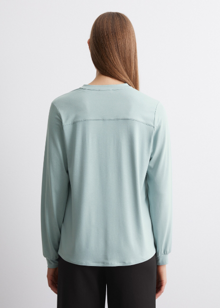 Blouse en Jersey - Frozen mint - MARC O'POLO FEMME - Prix doux Vêtements Femme/Chemises ...