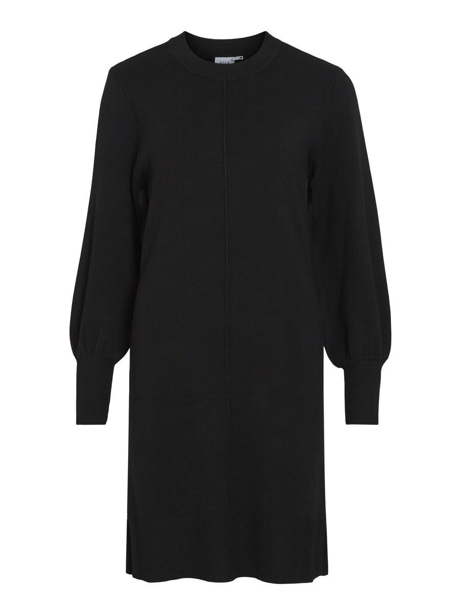 Robe mi-longue Viostria - Noire - VILA - Prix doux Vêtements Femme/Robes - Lora