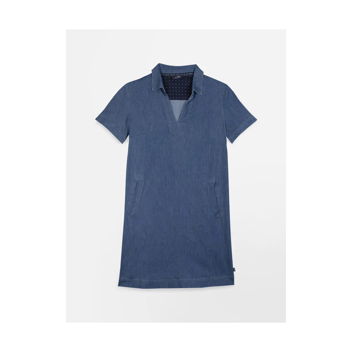 Robe courte effet jean Mandy - Stone - TBS FEMME - Vêtement FEMME/Robes ...