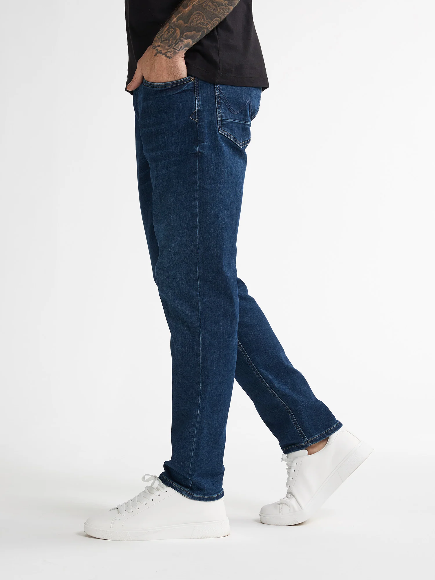 Jean fuselé Russel - Medium stone - PETROL INDUSTRIES HOMME - Vêtement ...