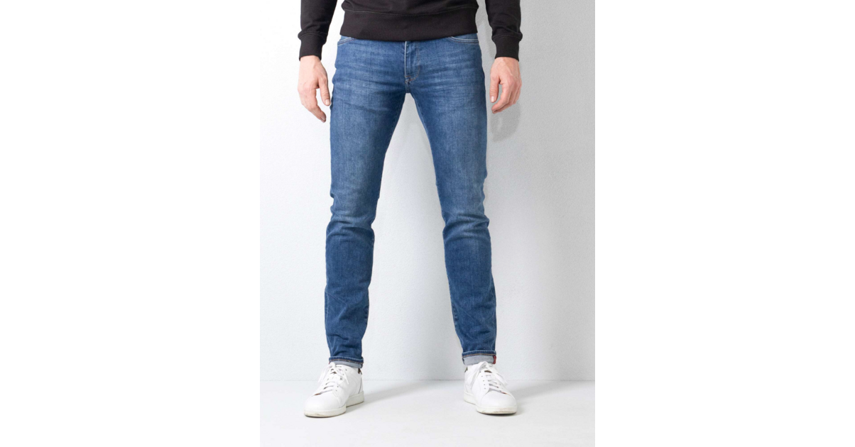 Jean Seaham Classic slim fit - Medium Blue - Petrol Industries - Prix ...