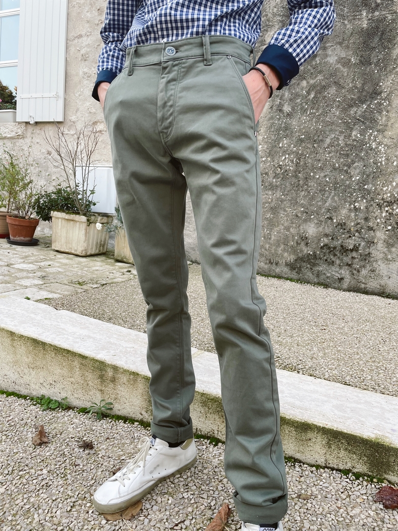 Chino - kaki - Virtue - Prix doux vêtements Homme/Pantalons & Jeans ...