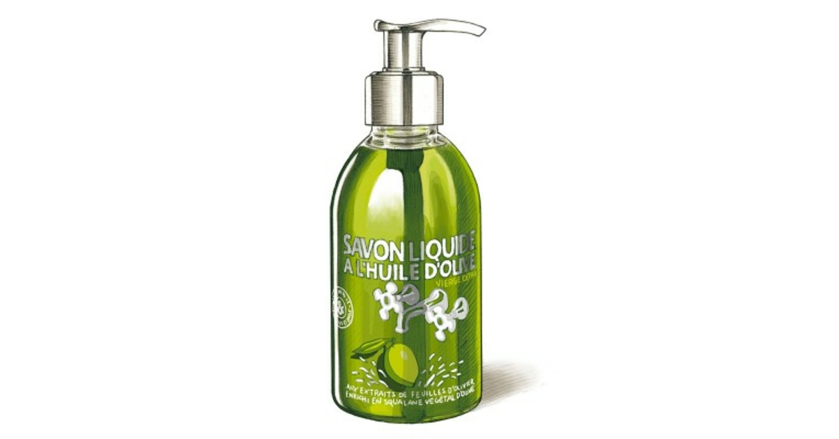 Savon Liquide 300ml Pompe - COSMETIQUE/GAMME A L'HUILE D'OLIVE - moulin ...