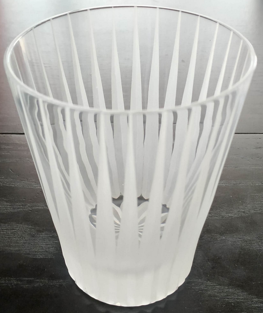 6 Verres A Eau ou Whisky Gravés "LAME" Transparent - Villa & Demeure