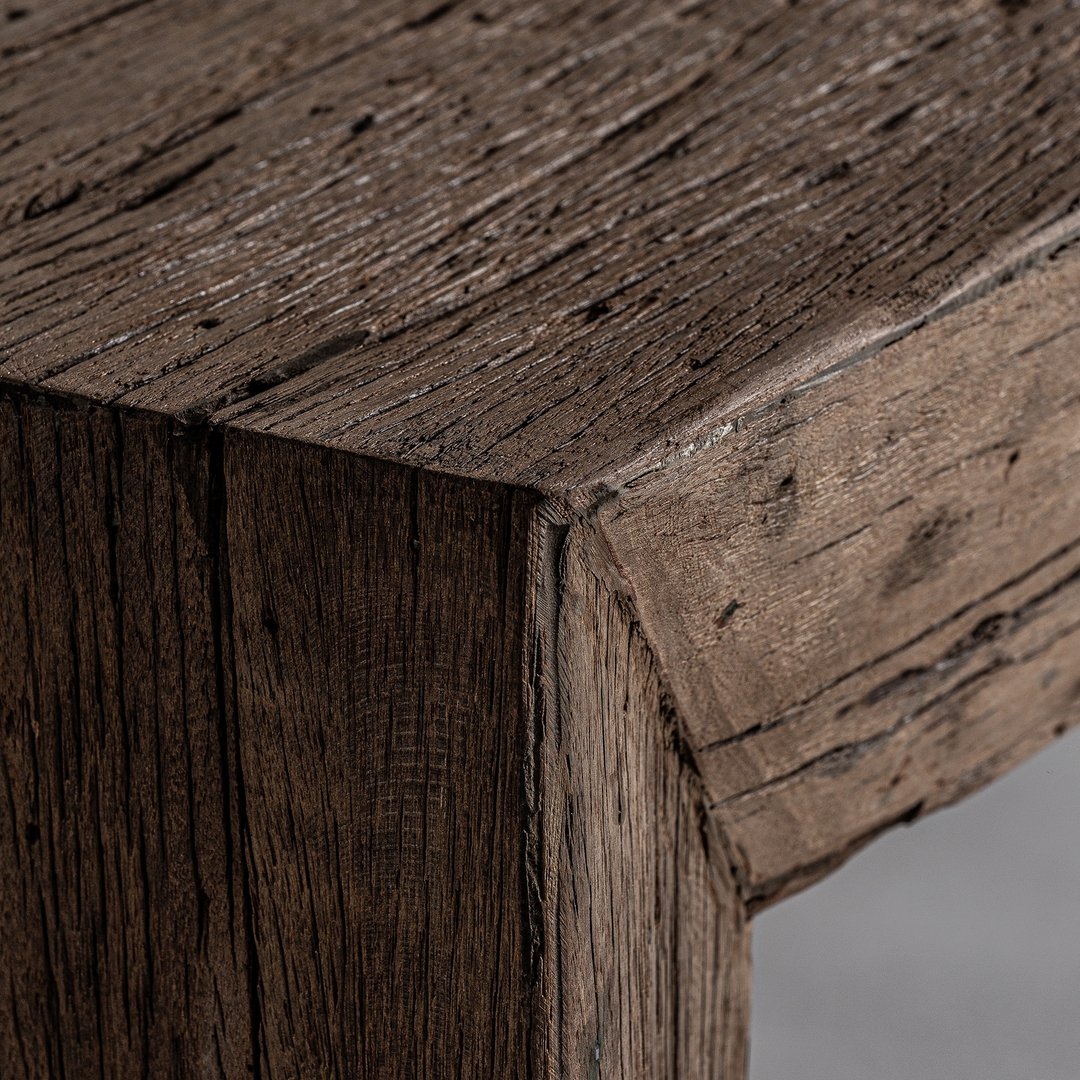 Table Basse Rustique en Bois Massif - Villa & Demeure