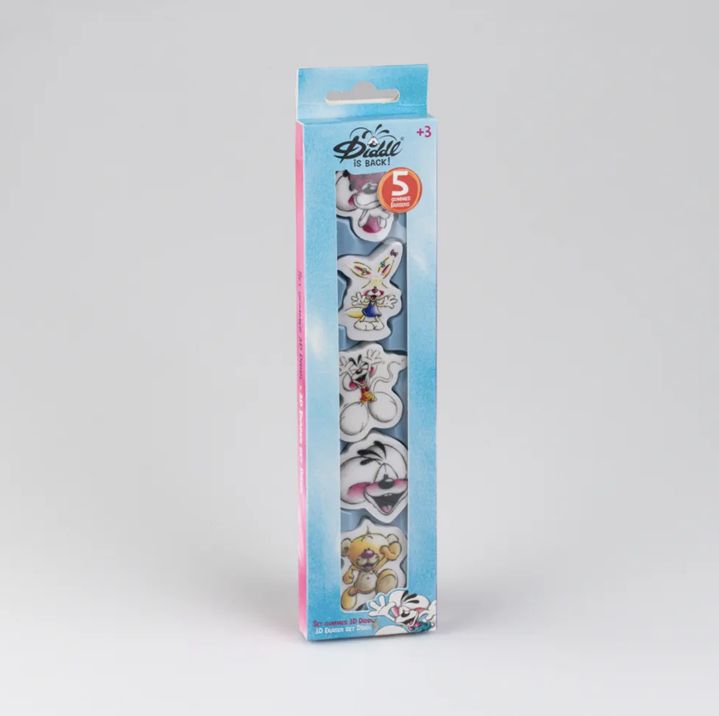 Set gommes 3D Diddl - Marques et créateurs/Diddl - 7ème étoile