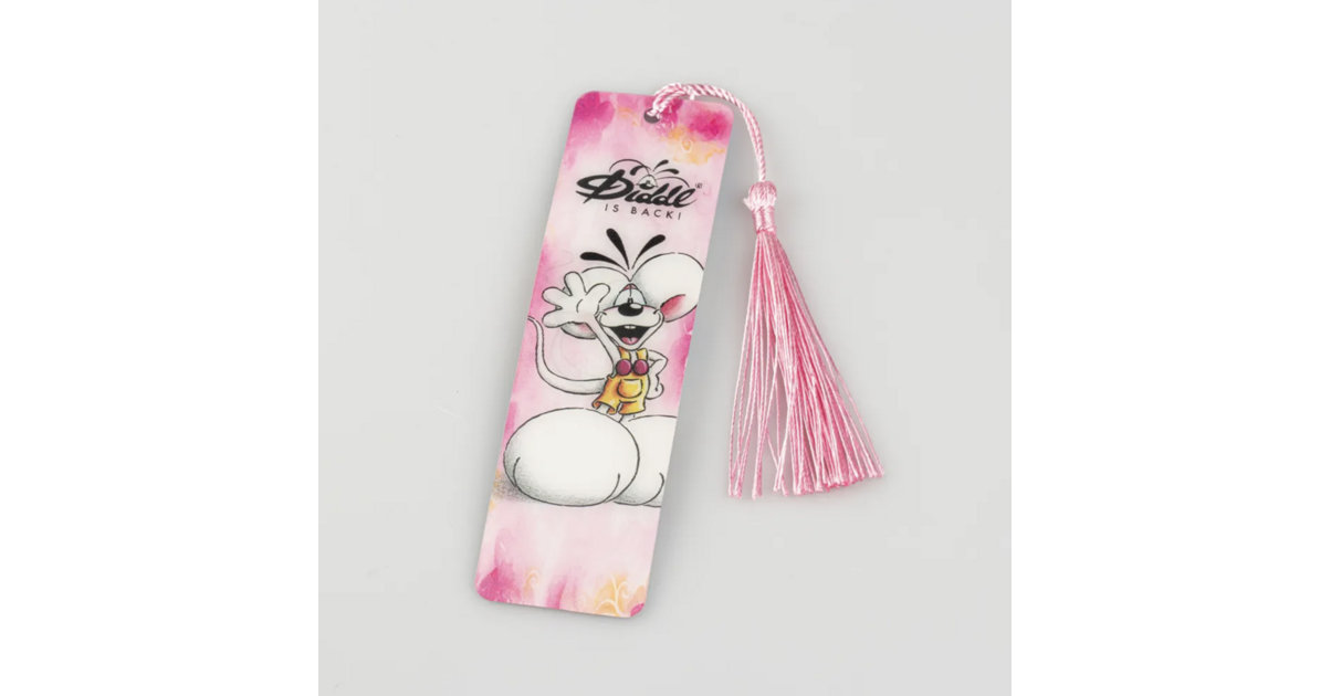 Marque-page 3D lenticulaire Diddl Rose - Marques et créateurs/Diddl ...