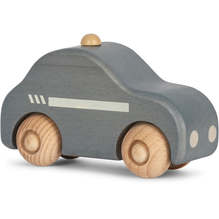 Voiture de police en bois - Eveil/Les jouets en bois - 7ème étoile