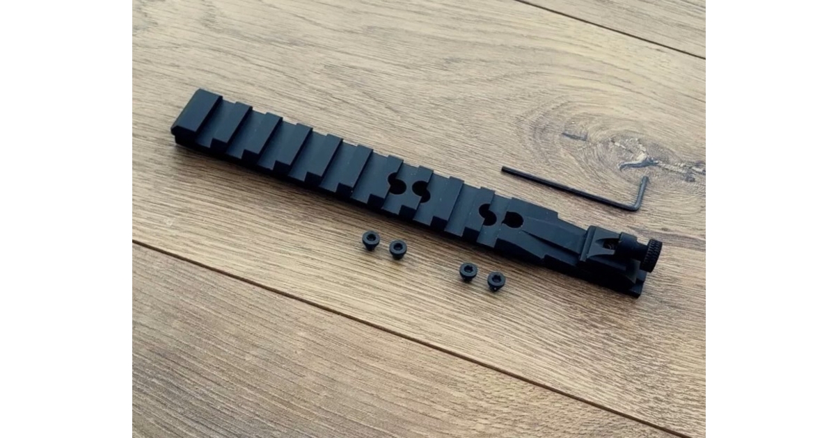 Rail Picatinny ROSSI Puma Triple Black - CITADEL Levtac - Carabines Tir ...