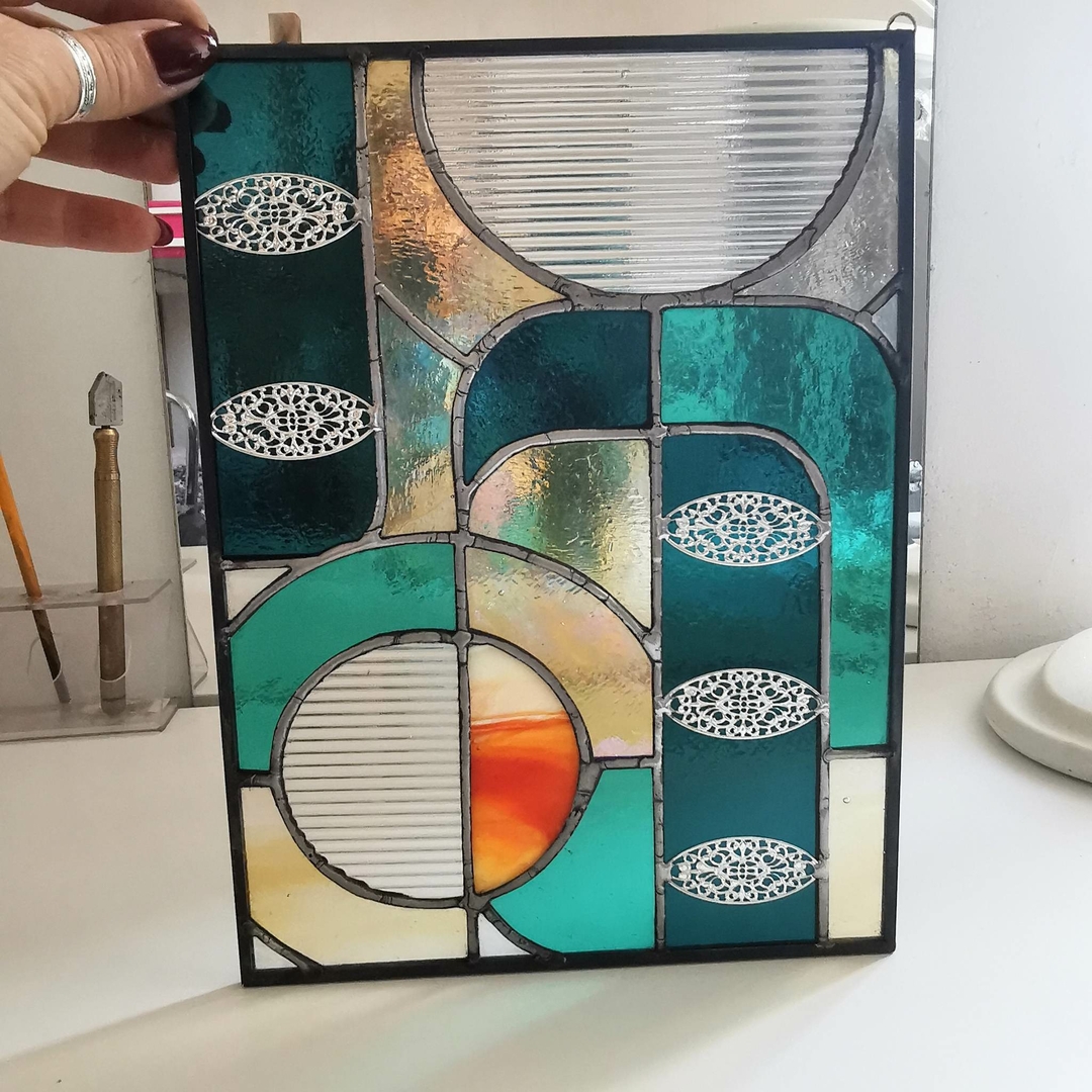 Patron vitrail Tiffany "Gatsby" Artdeco_PRODUIT DIGITAL - VITRAUX ...