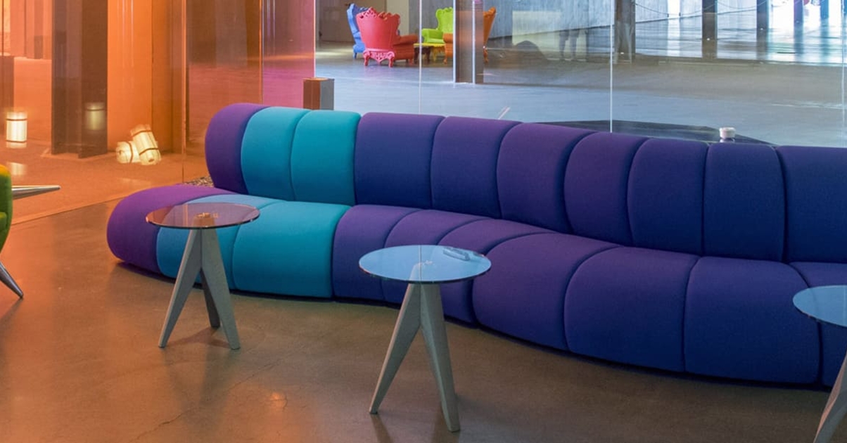 Mobilier d'accueil modulable - Banquette design modulable Lobby