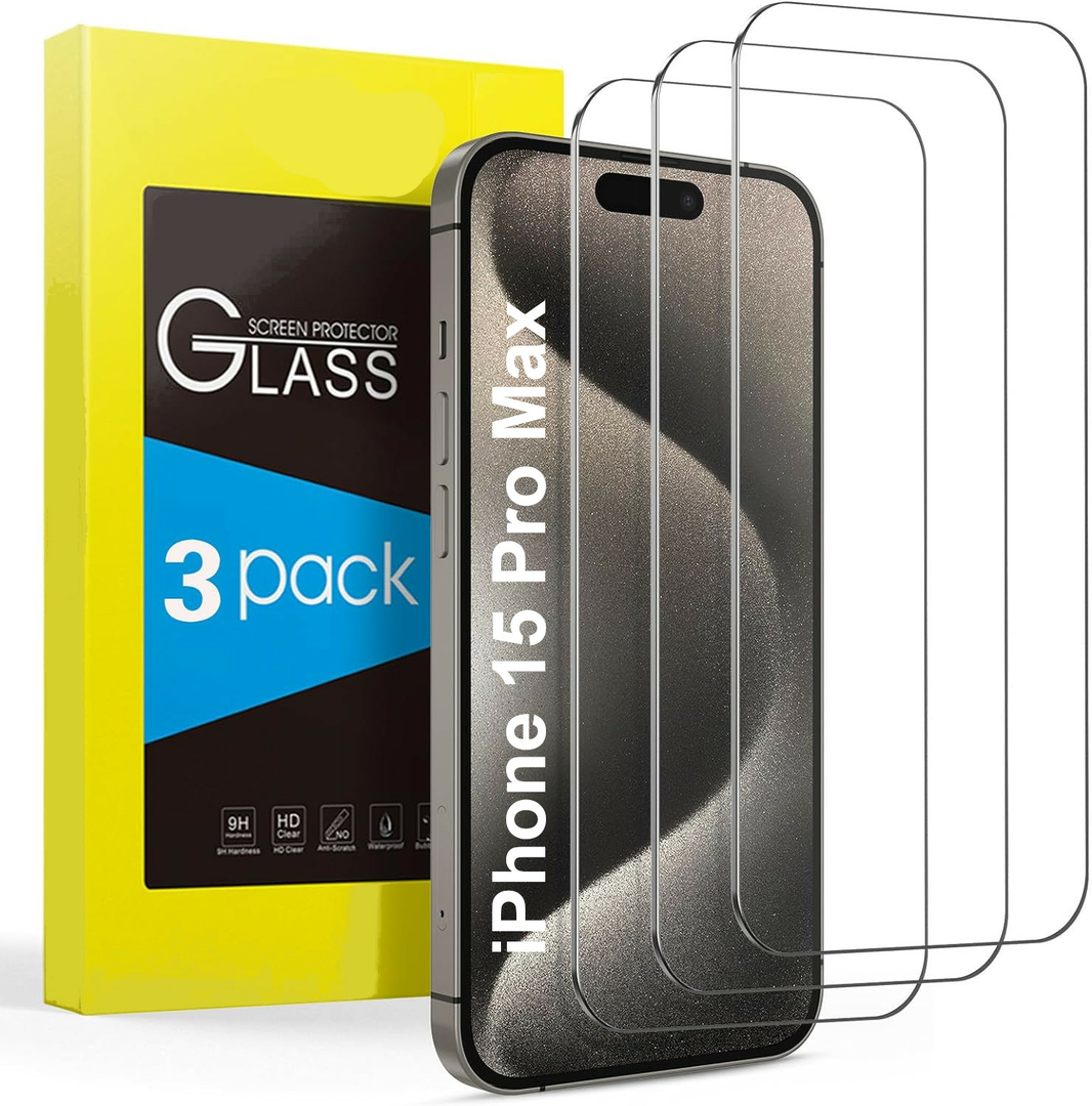Verres Trempes X3 Pour iPhone 15 Pro Max Little Boutik© - Apple/iPhone ...