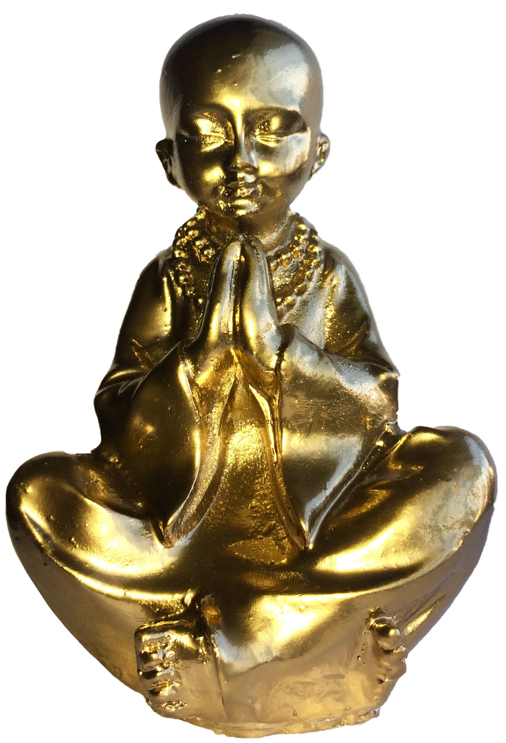 Enfant Moine Or Doré - Promos - Magie d'Asie