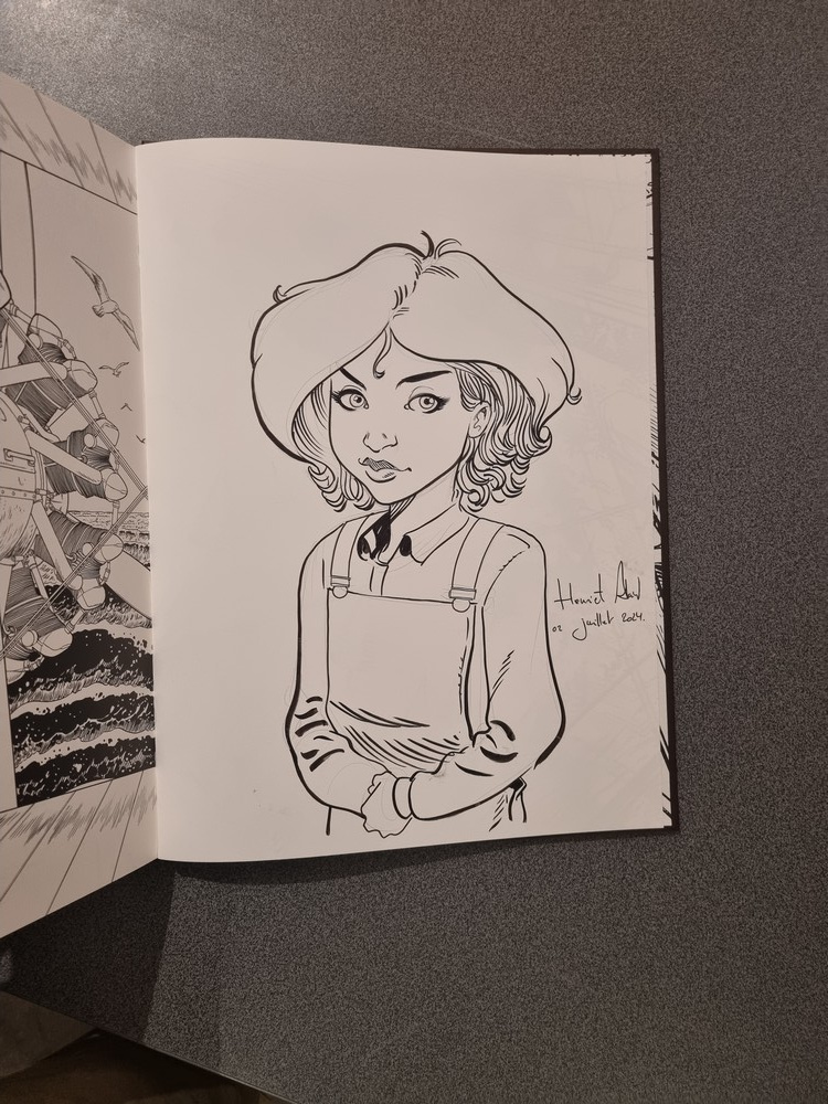 Henriet , Alain Tirage de tête, intégrale Black Squaw + dédicace ...