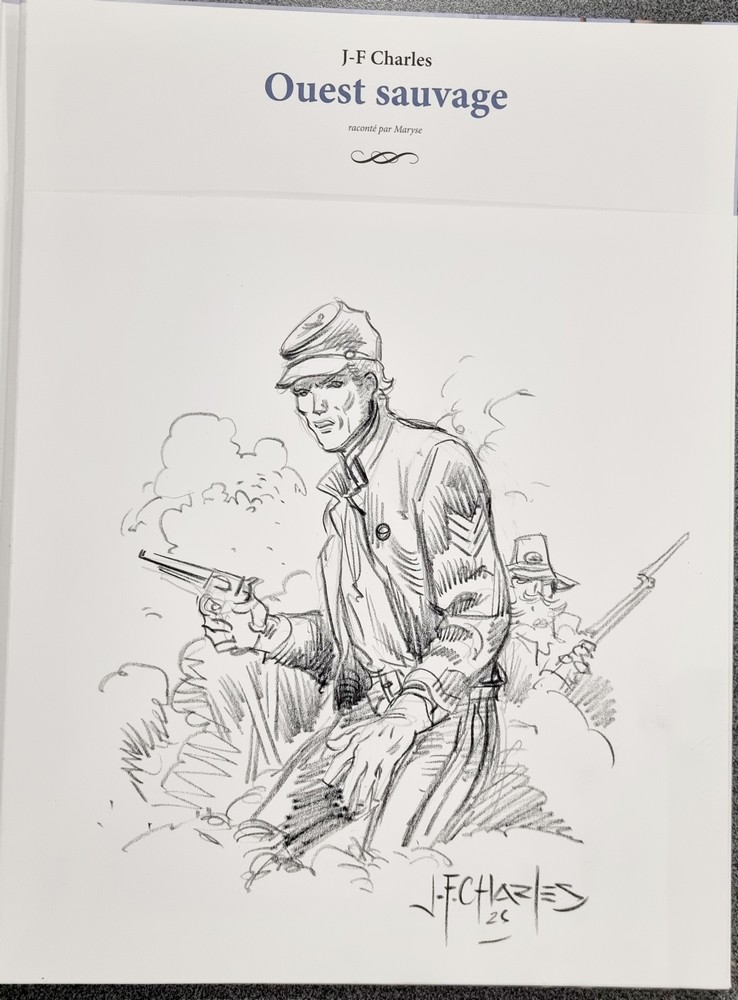 Charles , Jean-François - Dédicace dans le portfolio Ouest sauvage ...