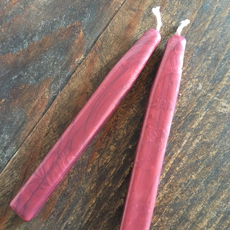 "Wax" - Bâton de cire à cacheter rouge brillant - Batons de cire
