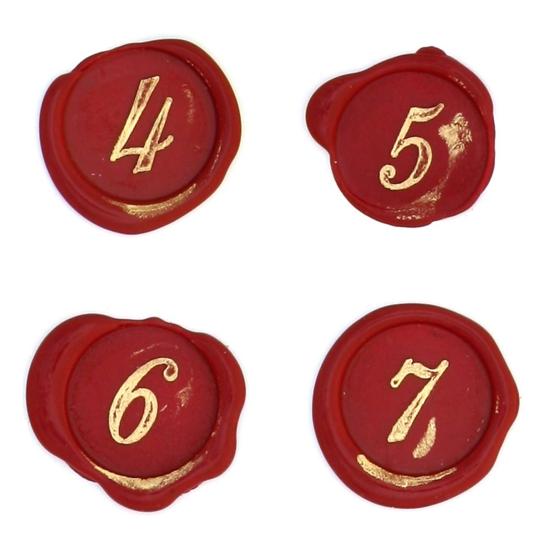 Sceau avec un chiffre - Sceaux/Sceaux alphabet - La Paqueterie
