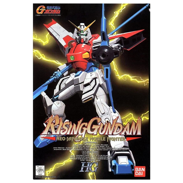 BANDAI Gunpla NG 1/100 Rising Gundam - GUNPLA 1/100/NO GRADE 100 [NG ...