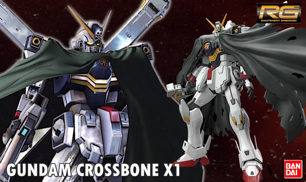 BANDAI GUN65956 GUNPLA RG 1/144 GUNDAM CROSSBONE X1 - GUNPLA - gunpla-shop