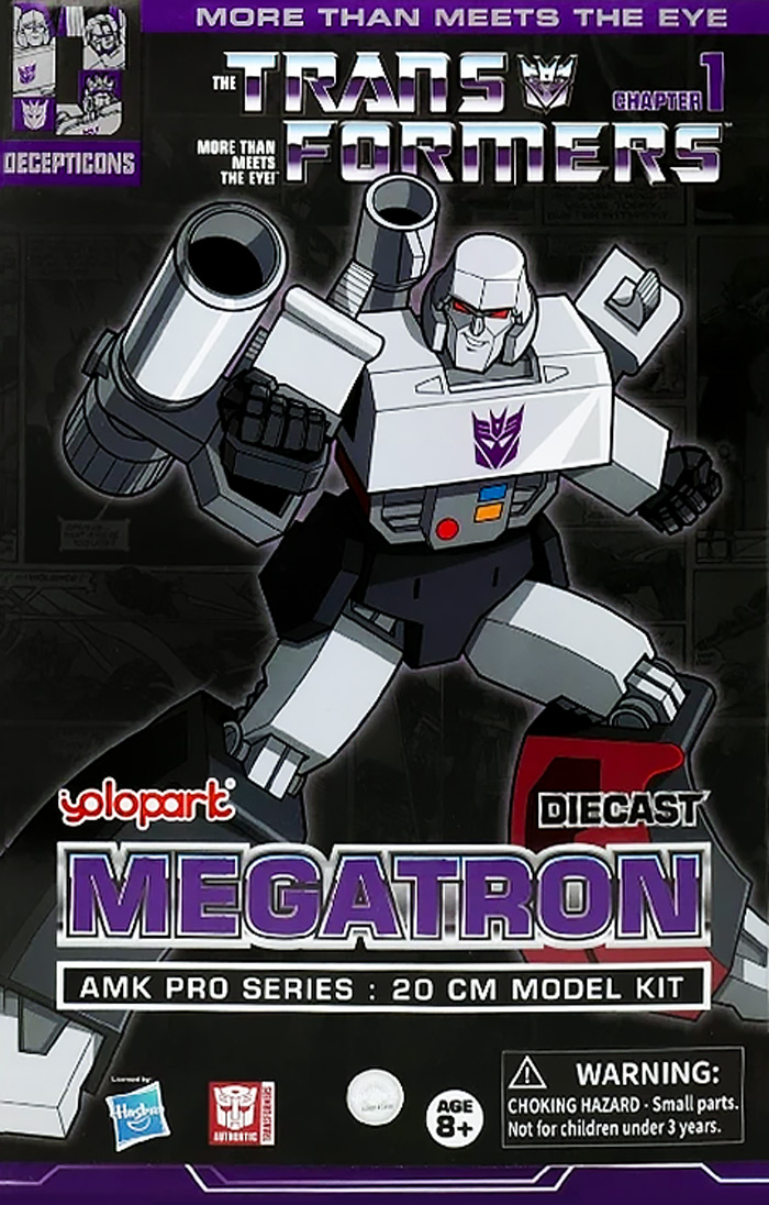 YOLOPARK Transformers Generation 1 AMK Pro Megatron Model Kit ...
