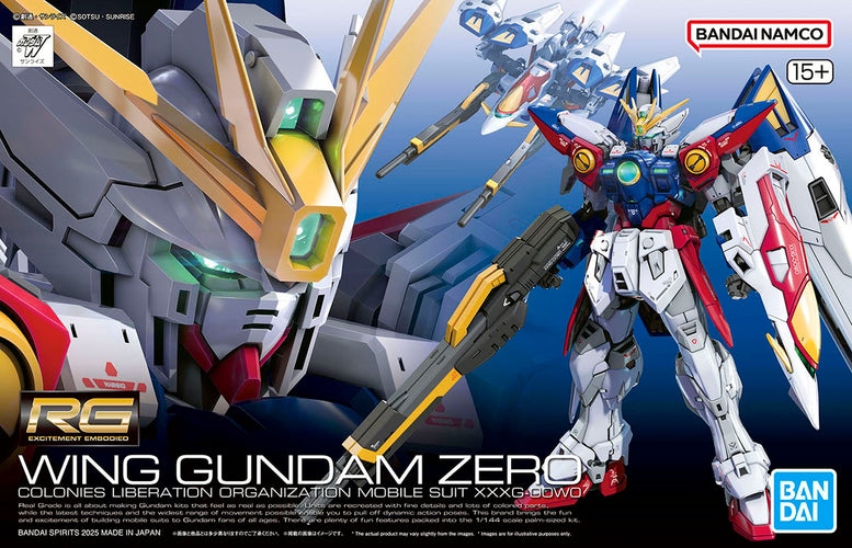 BANDAI GUNPLA RG 1/144 Wing Gundam Zero TV Version - GUNPLA 1/144/Real ...