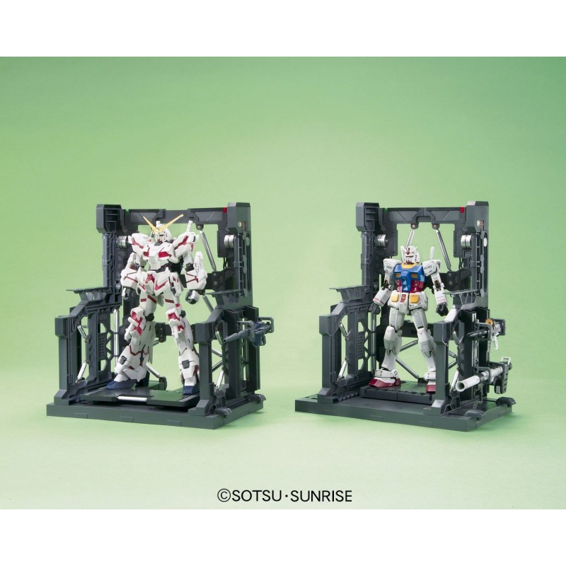 BANDAI GUN81205 GUNPLA BUILDERS PARTS SYSTEM BASE 001 - ACCESSOIRES/BASES GUNDAM - gunpla-shop